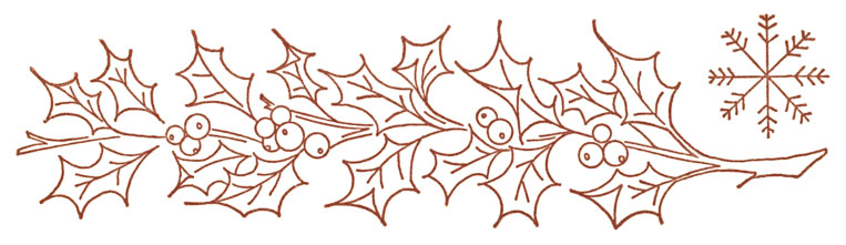 Vintage Christmas Embroidery Transfers – Q is For Quilter