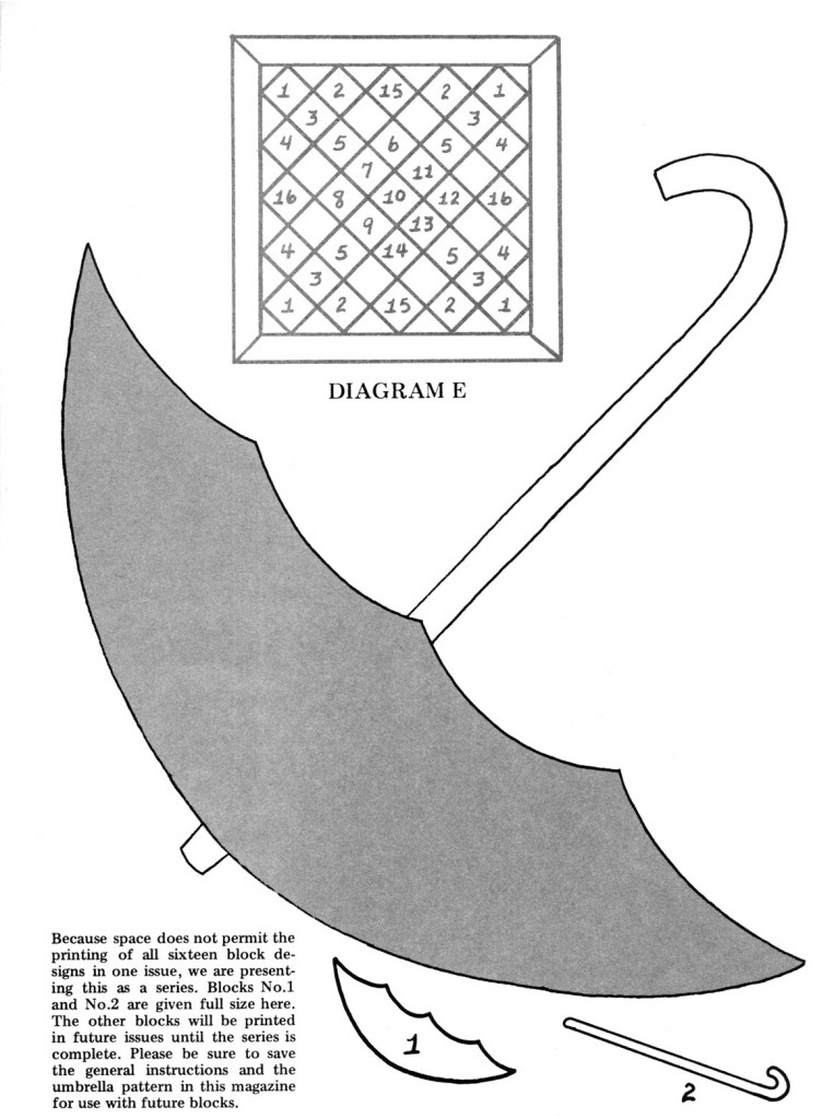 Umbrella Bouquets Applique/Embroidered Quilt Pattern – Q is For Quilter