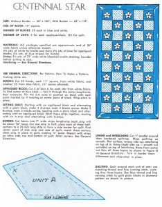 Centennial Quilts – Q is For Quilter