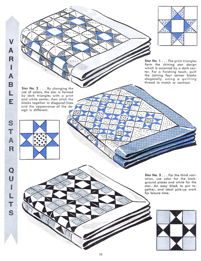 Star Quilts — Vintage Quilt Booklet – Q is For Quilter