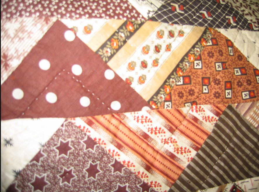 Antique Triangle Quilt – My Version – Q is For Quilter