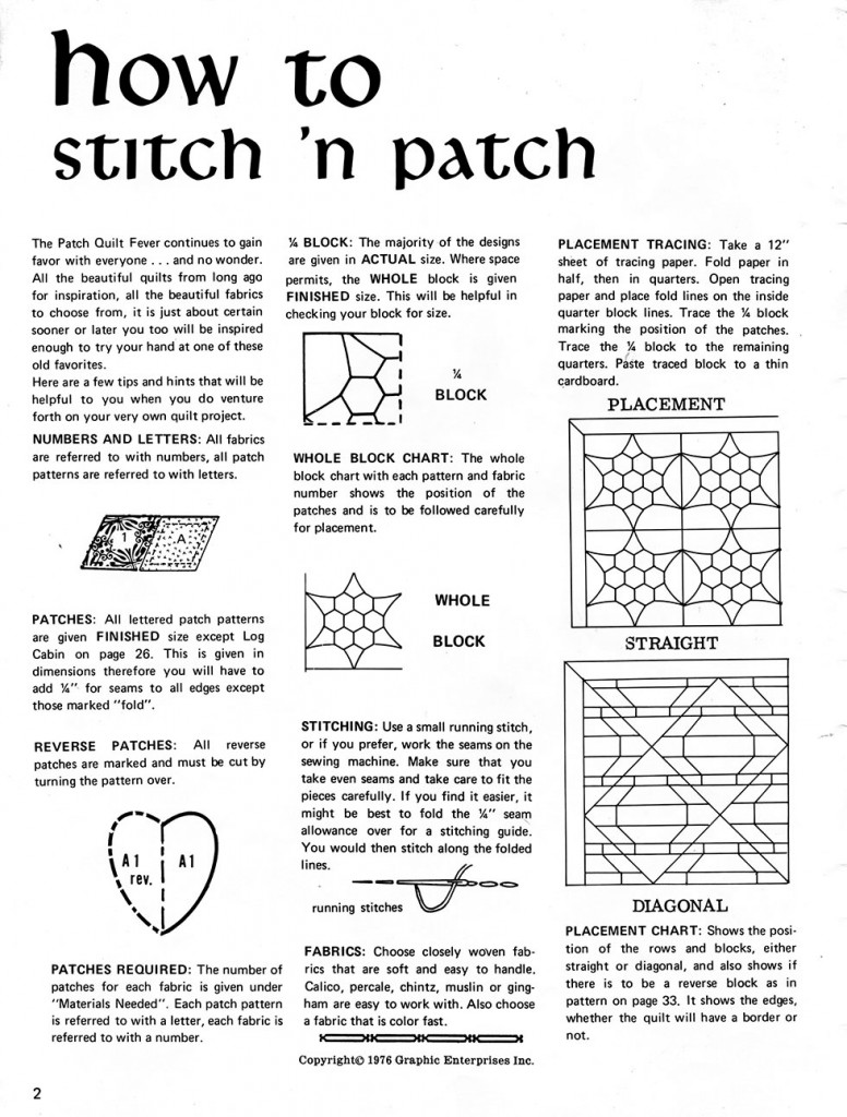 Stitch ‘n Patch Quilts – Q is For Quilter