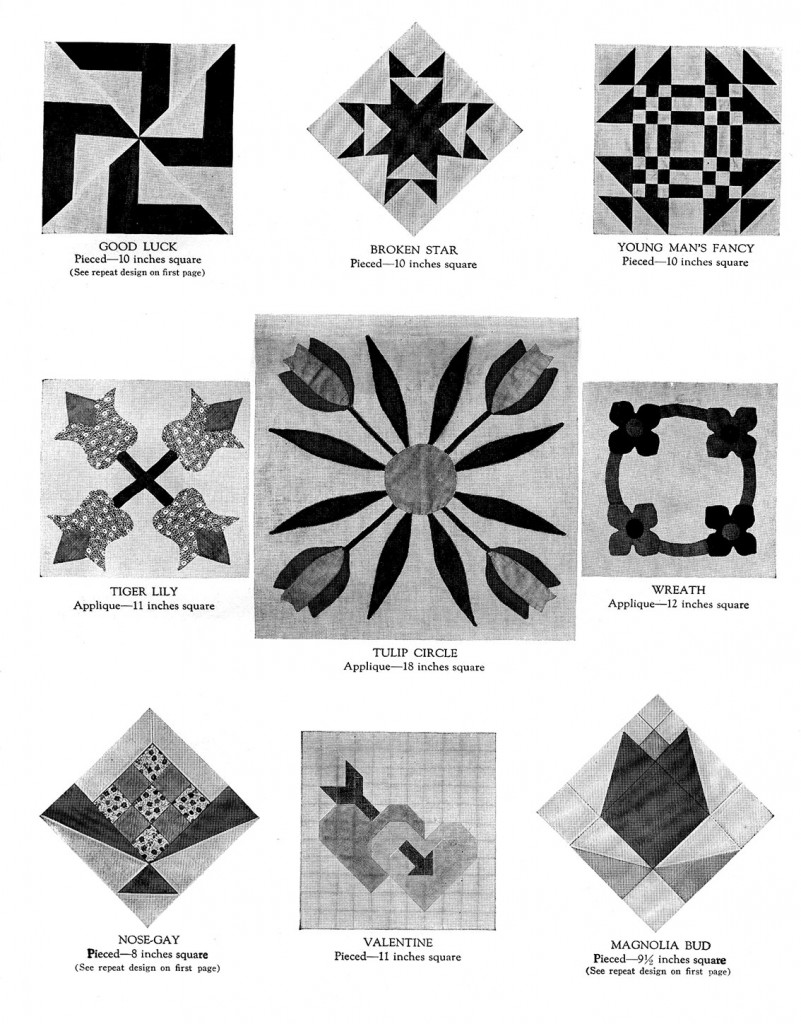Farm Journal Quilt Pattern Catalog, 1937 – Q is For Quilter