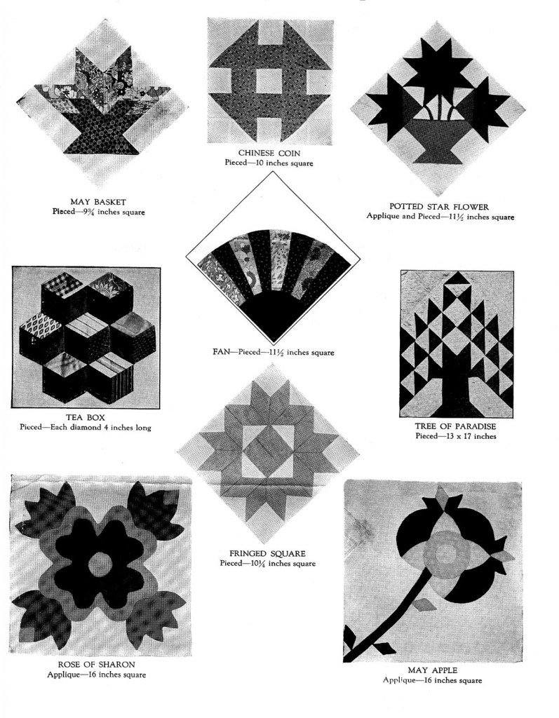 Farm Journal Quilt Pattern Catalog, 1937 – Q is For Quilter