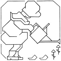 Mother Goose Quiltie Pattern #5 — Mary, Mary, Quite Contrary – Q is For ...