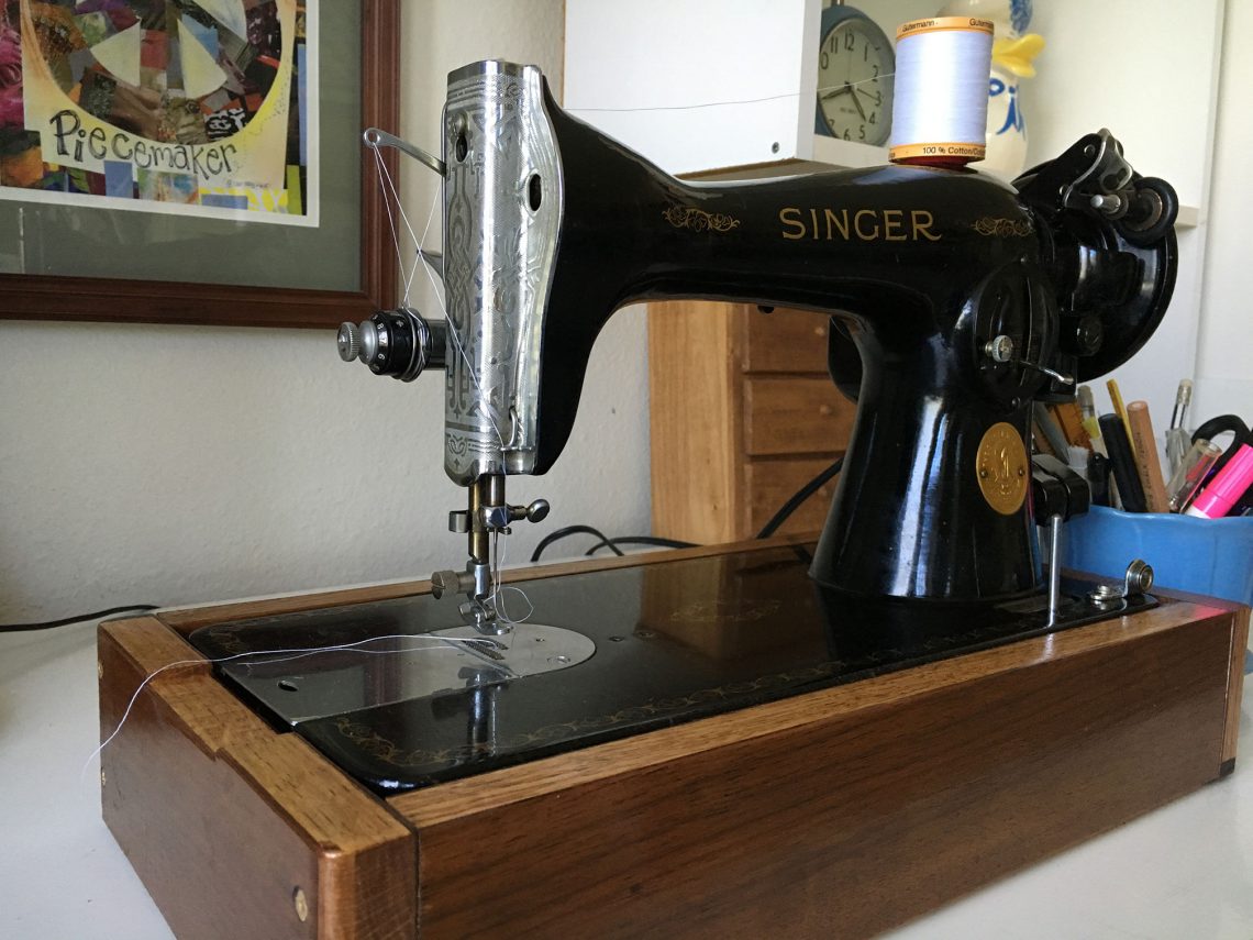My New Singer 15-91 – Q is For Quilter