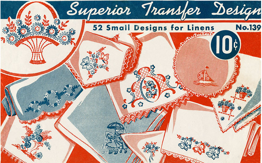 Vintage Embroidery Transfers — Superior 139 – Q is For Quilter