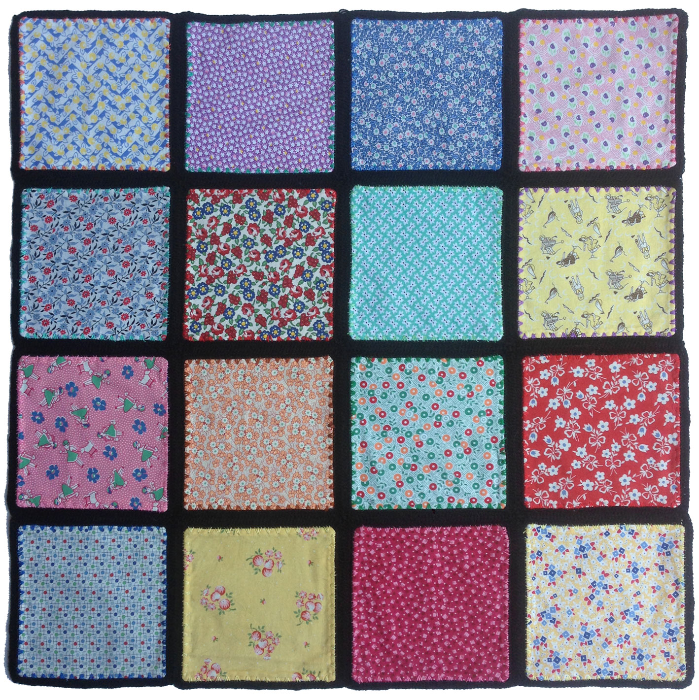 Denim Applique Coverlet Update – Q is For Quilter